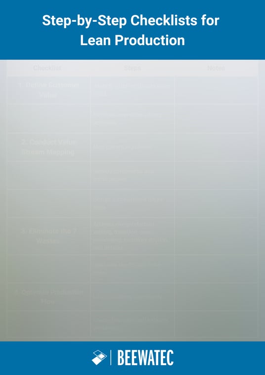 Lean Production: Definition, Benefits and Steps for Implementation